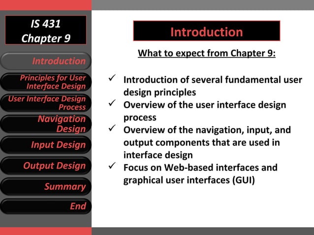User Interface Design | PPT