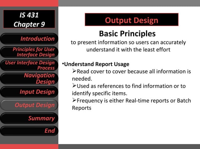 User Interface Design | PPT