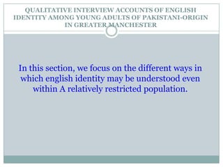 English identity and ethnic diversity in the context of UK ...