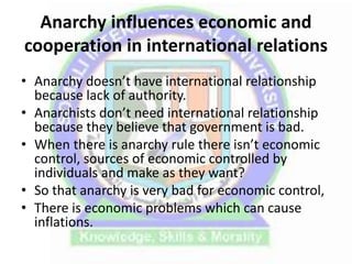 understanding for an anarchy | PPT | Free Download
