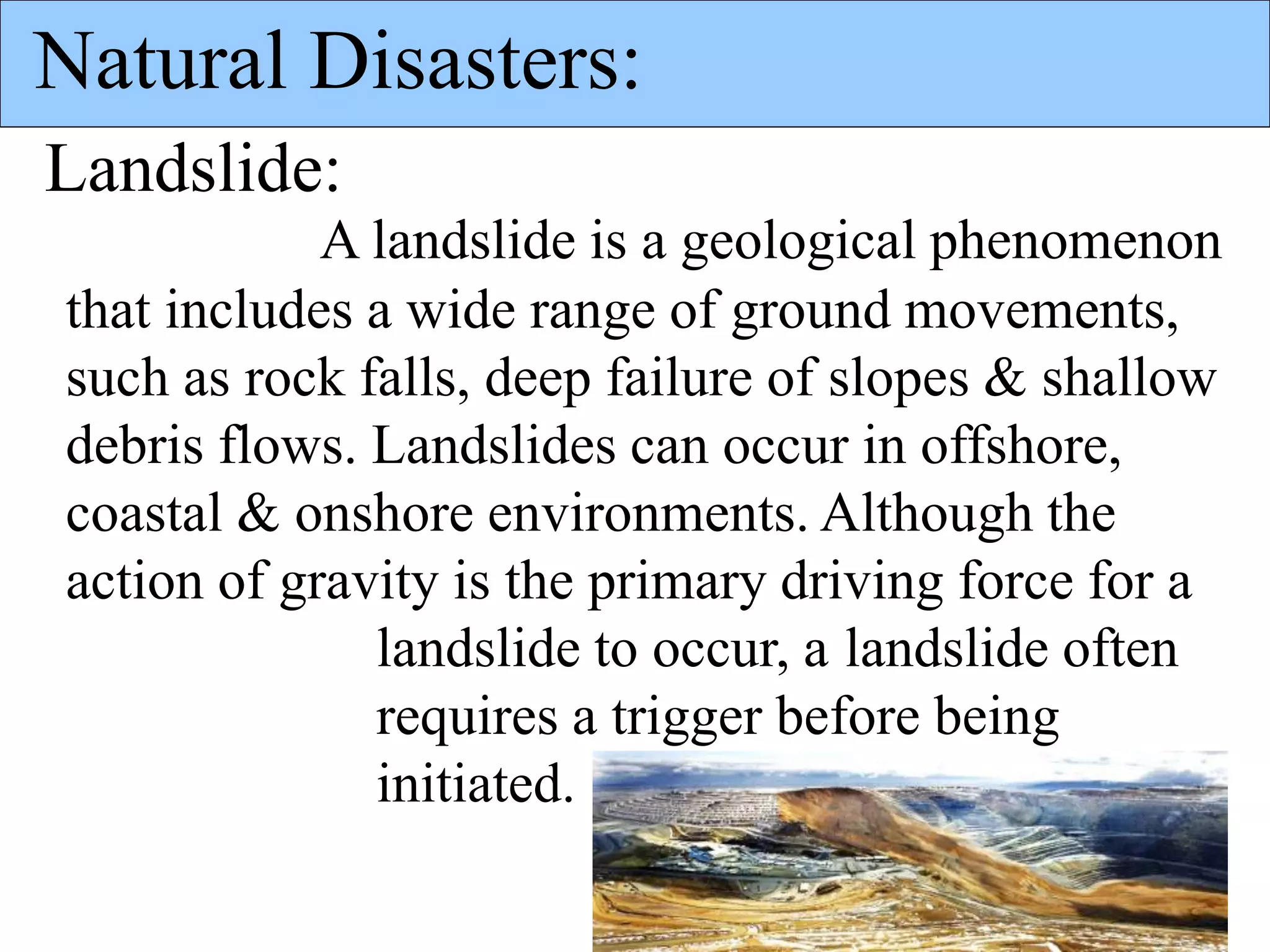 Natural Disasters | PPTX
