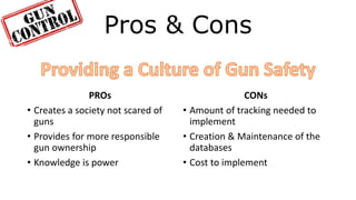 Gun Control | PPTX