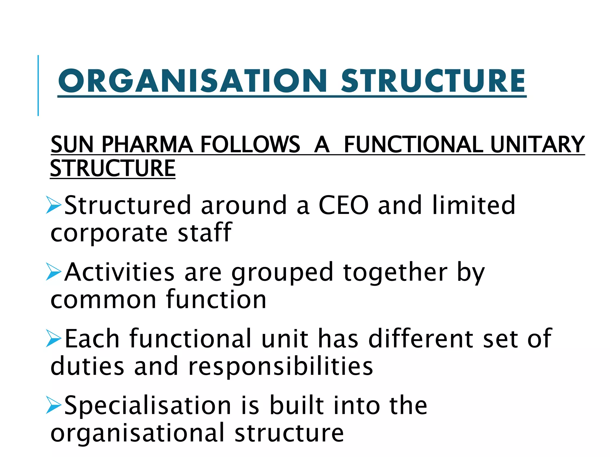 swot of sun pharma | PPTX