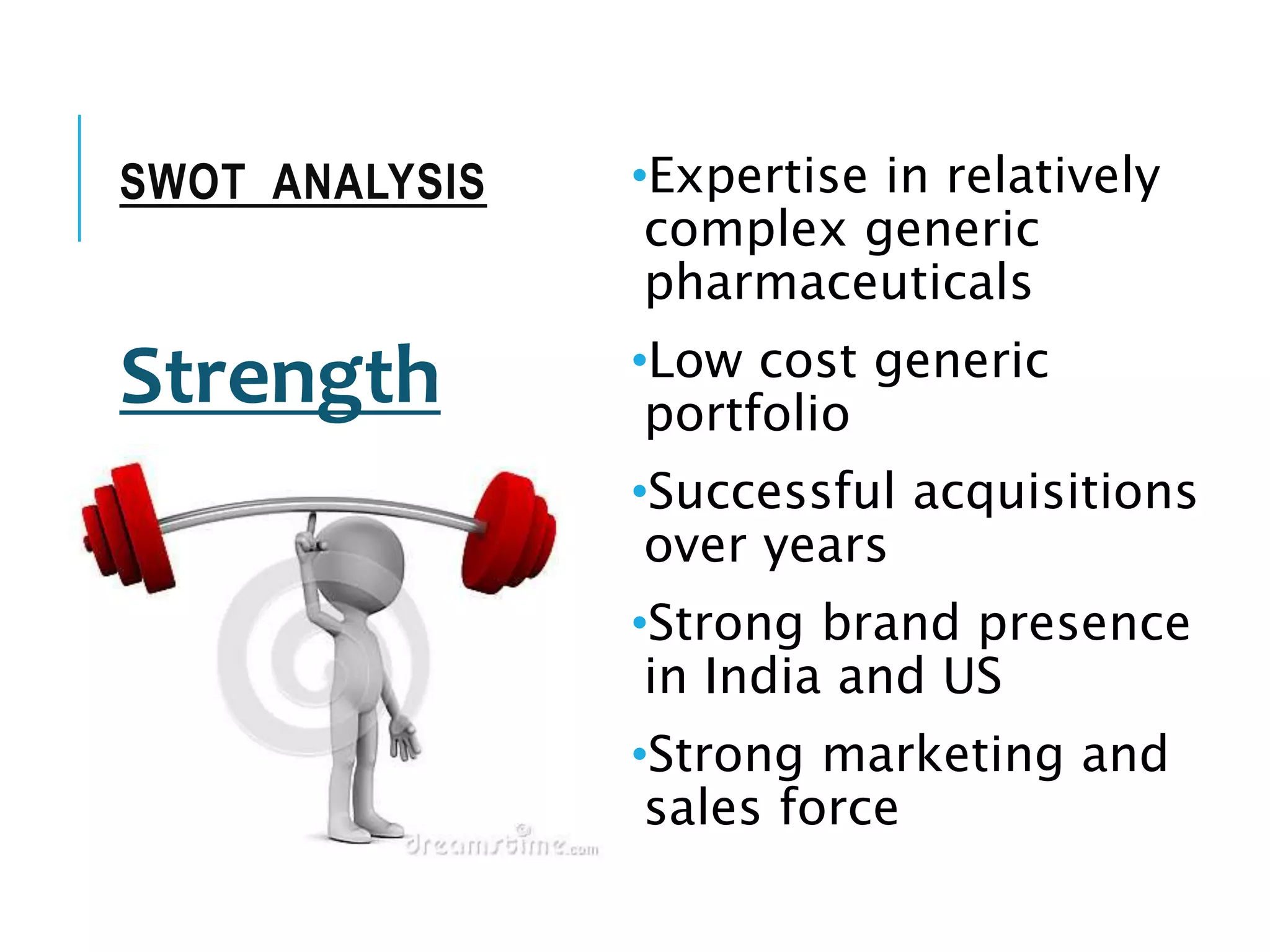 swot of sun pharma | PPTX