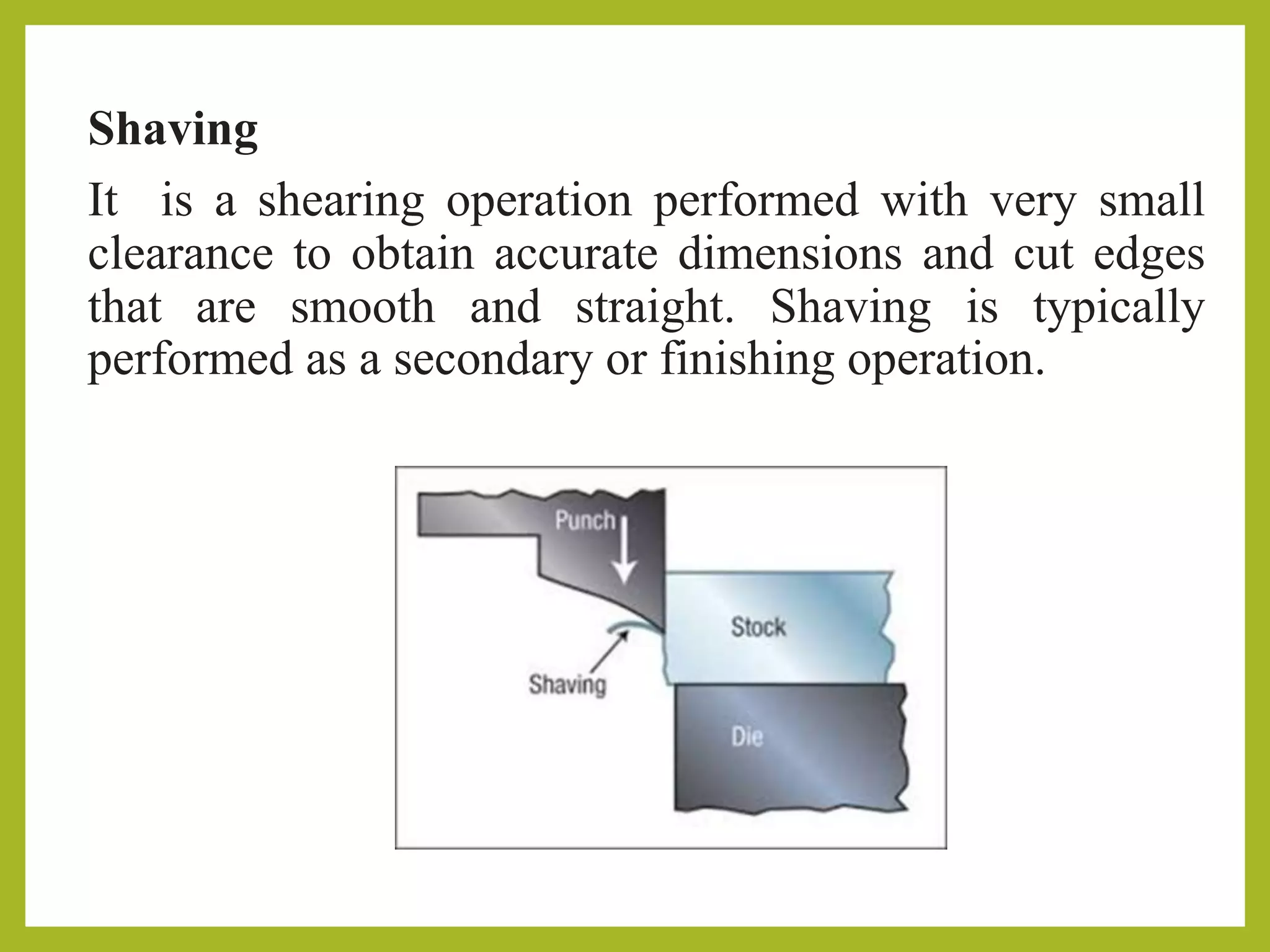cutting operation manufacturing process | PPTX