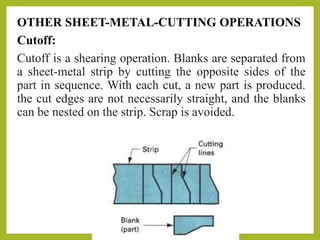 cutting operation manufacturing process | PPTX | Shaving | Personal Care