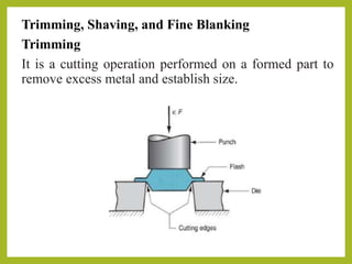 cutting operation manufacturing process | PPTX