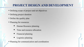 Project planning and planning process | PPT