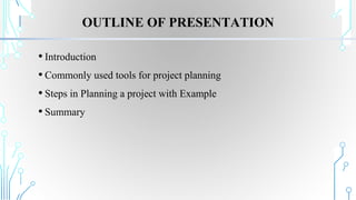 Project planning and planning process | PPT