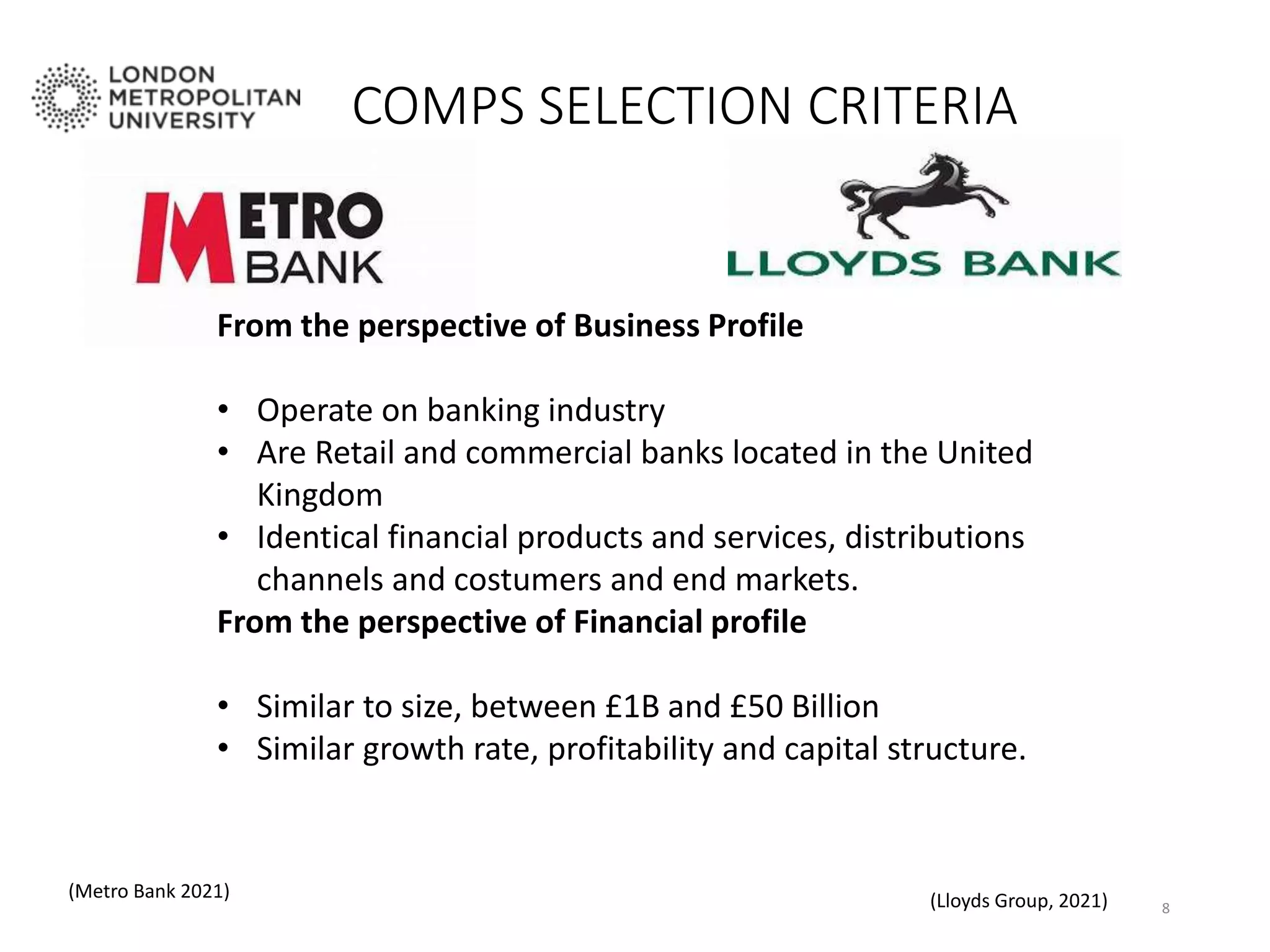 Comps Analysis | PPTX