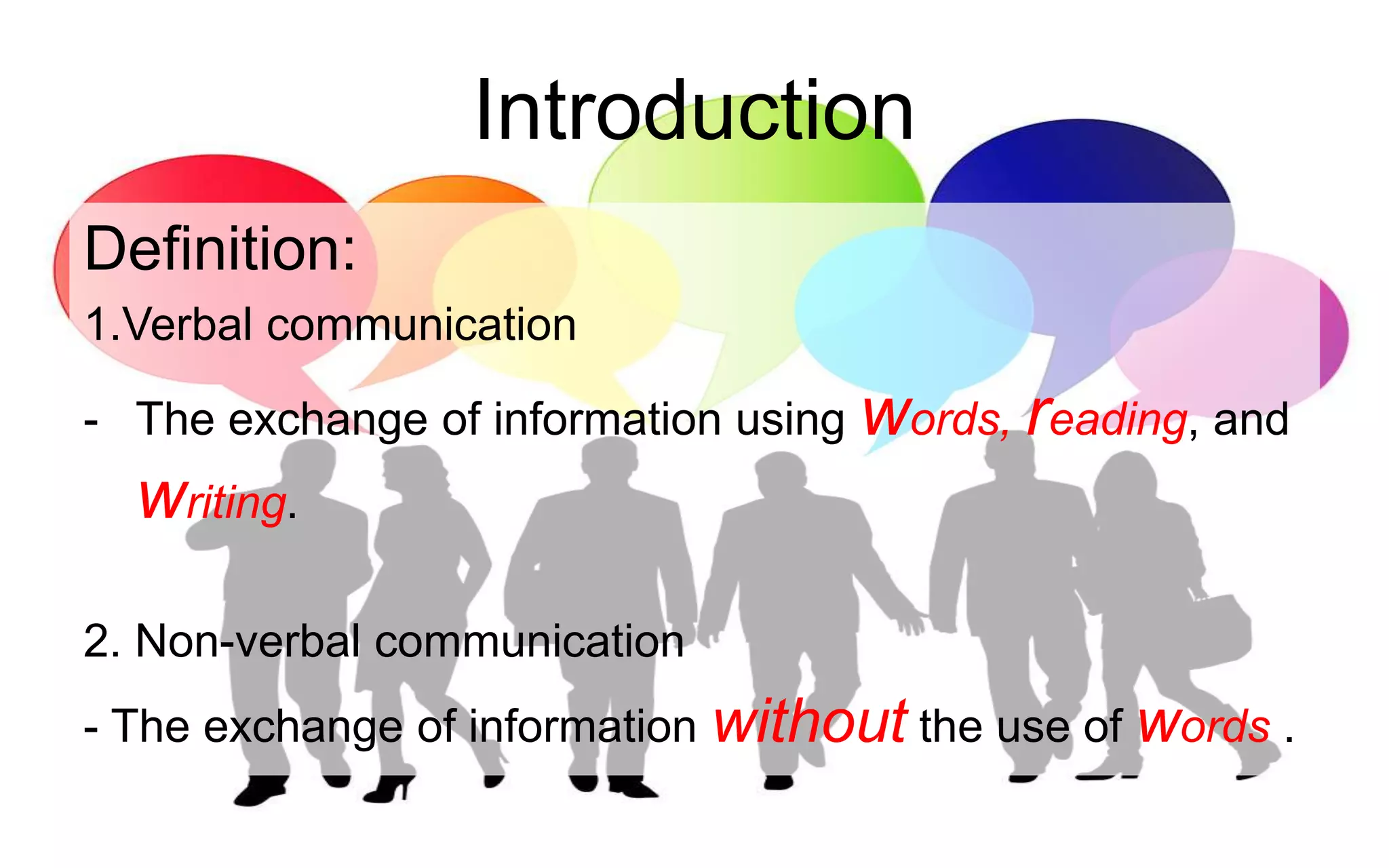 Verbal And Nonverbal Language Pptx