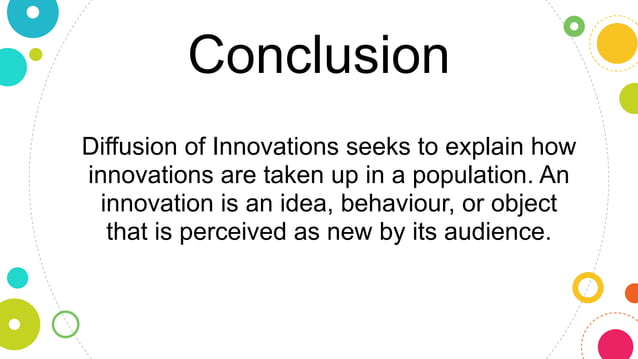 Diffusion of Innovation | PPT