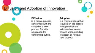 Diffusion of Innovation | PPT