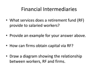 Presentation 3 - Financial Intermediaries | PPTX
