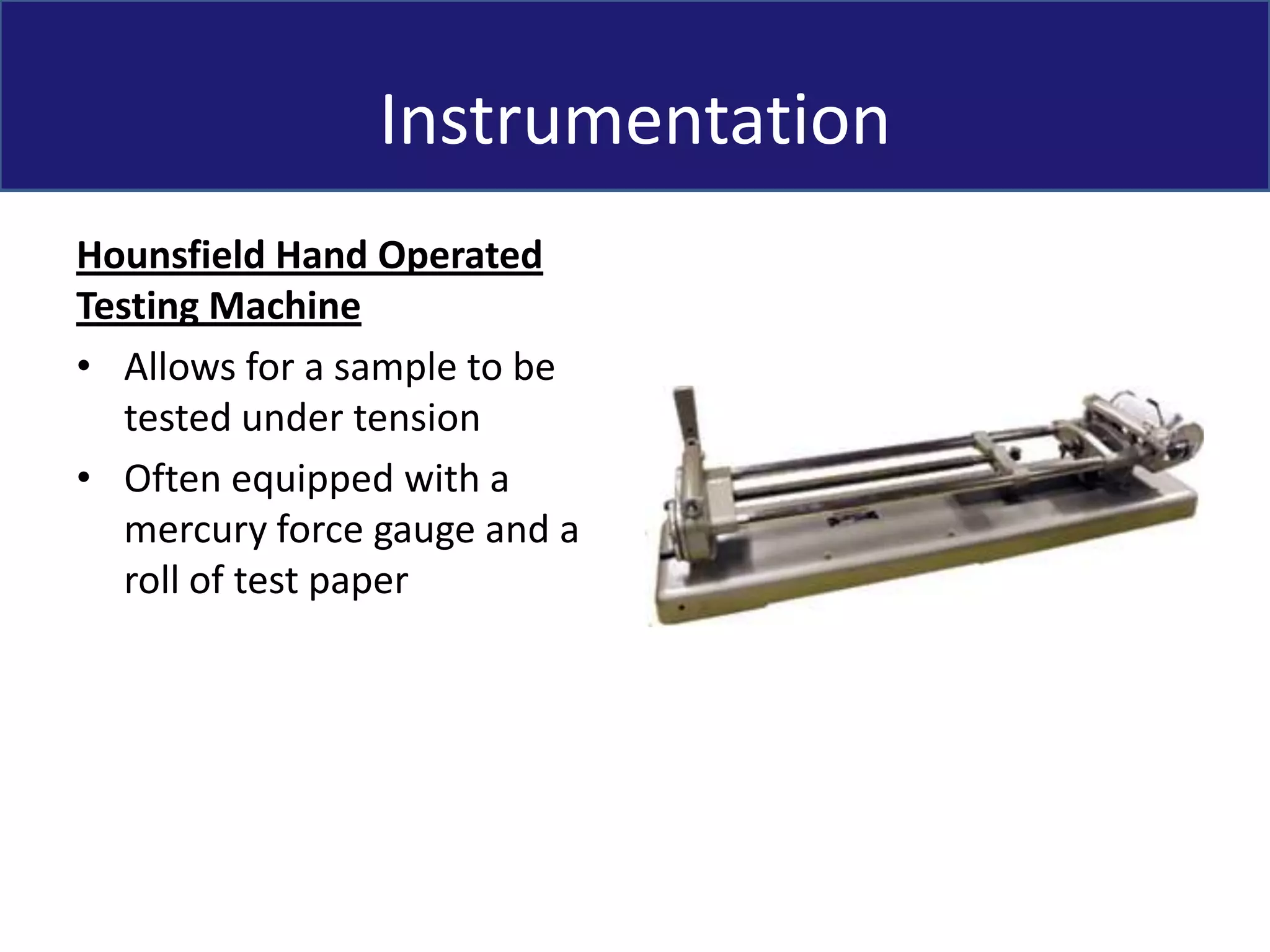 Group presentation for tensile testing a4 | PPTX