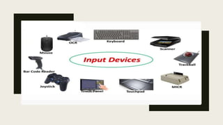 Information and communication technology. Input devices | PPT