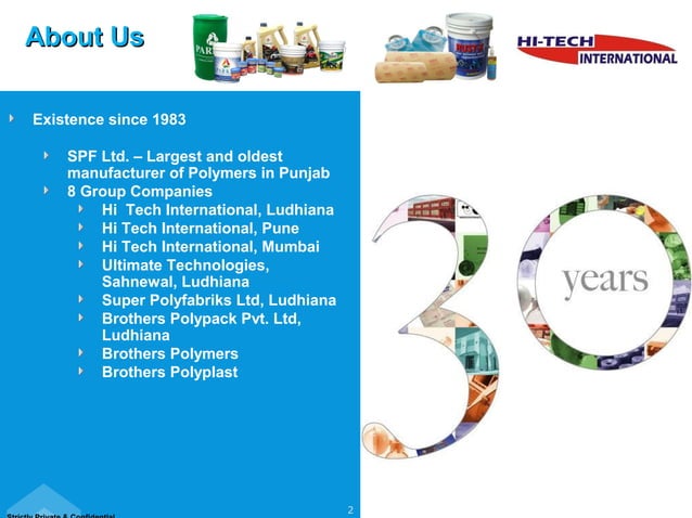VCI Group presentation | PPT