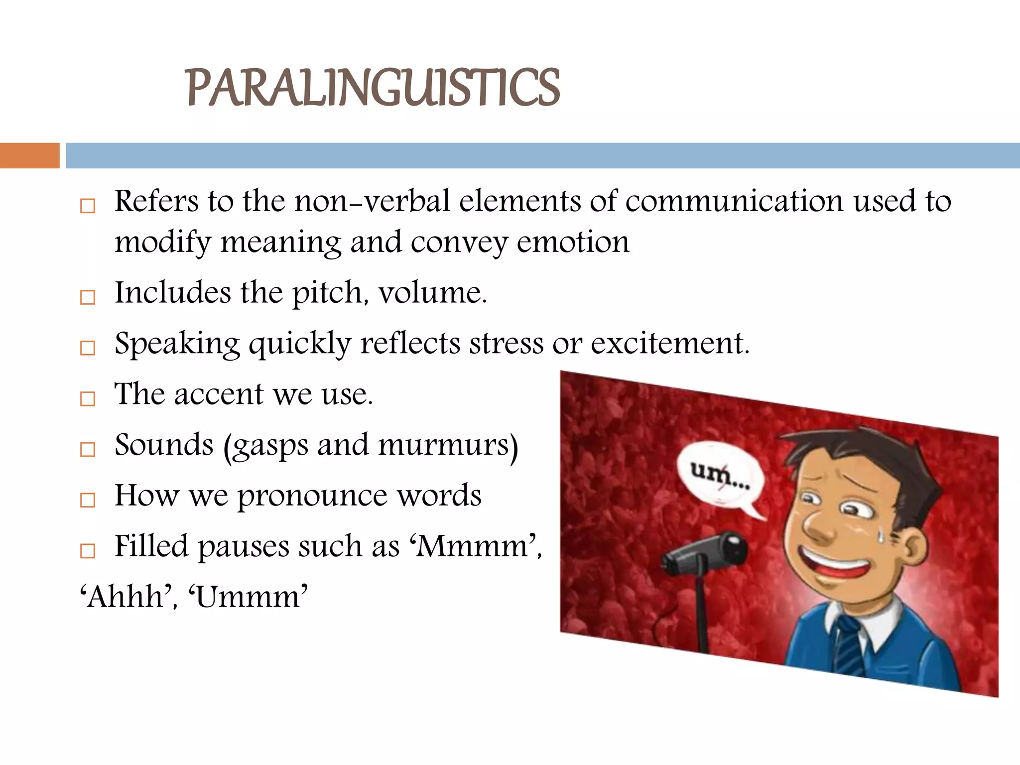 Nonverbal communication | PPTX
