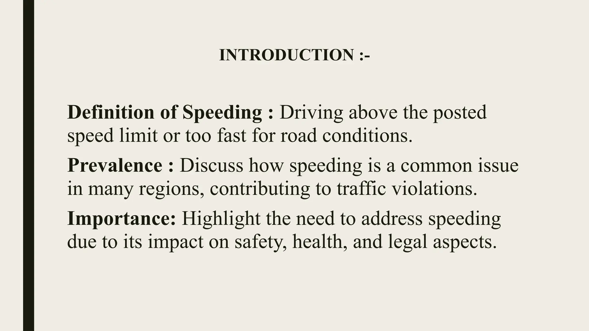 GROUP presentation of the effect of speeding.pptx