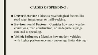 GROUP presentation of the effect of speeding.pptx