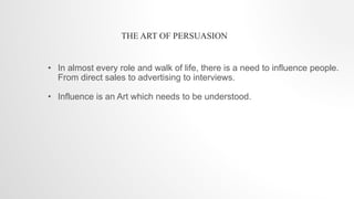 Group presentation persuasion | PPTX