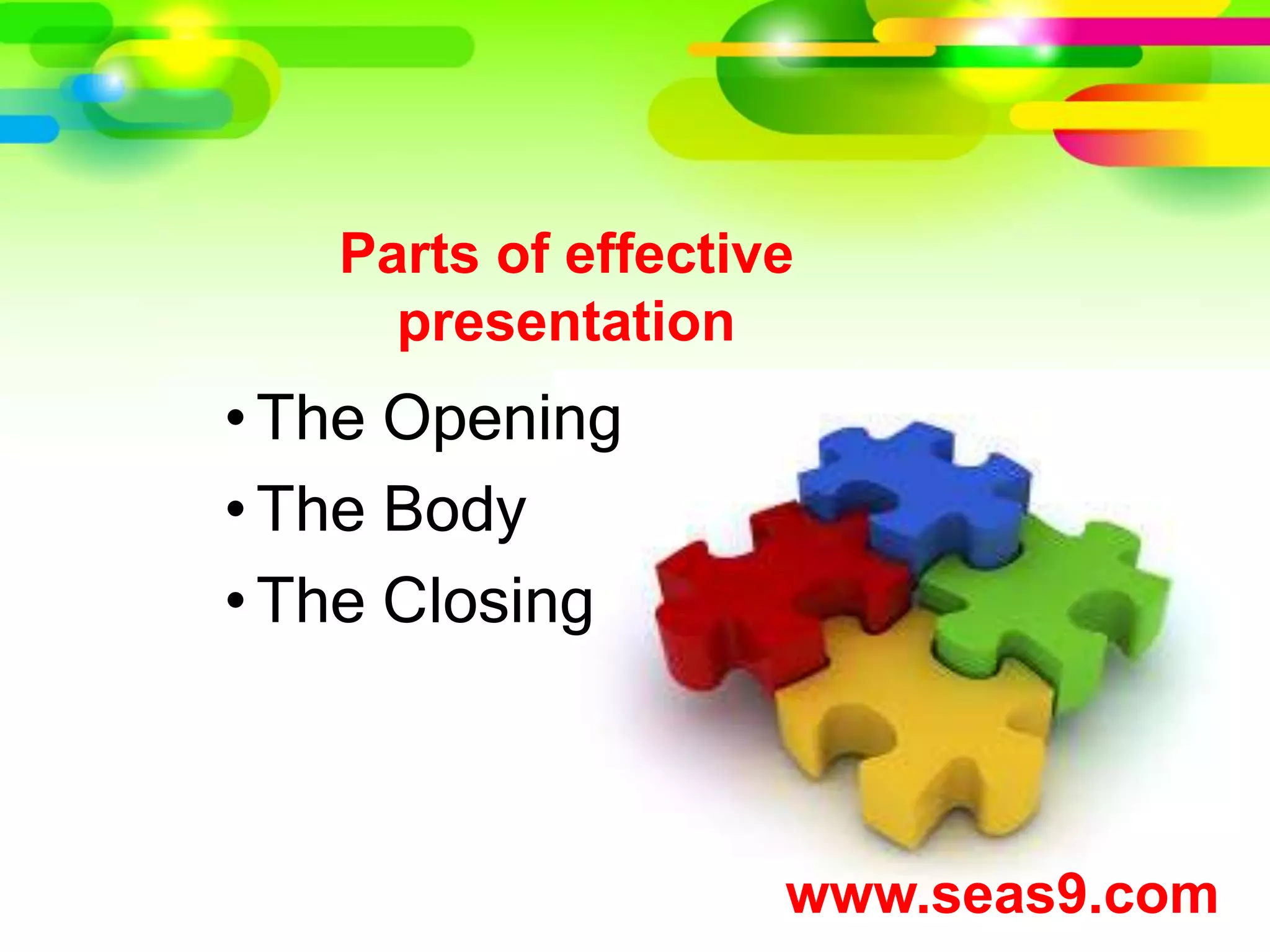 Group Presentation Skills | PPTX