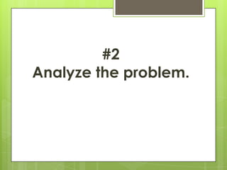 Group problem solving | PPTX