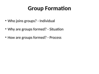 group process.ppt - Group Dynamics - chapter 2 | PPT