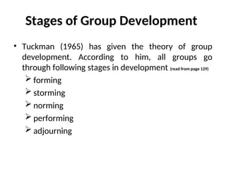 group process.ppt - Group Dynamics - chapter 2 | PPT