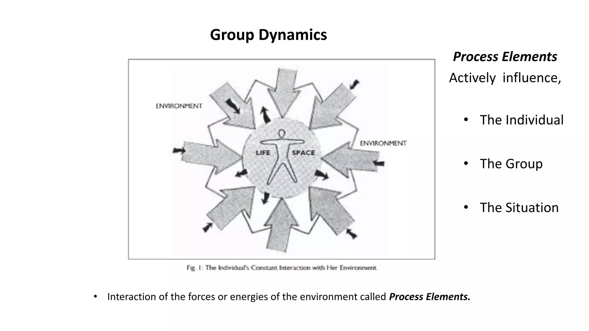 Nature of Group Process (Beginnings of Group Dynamics (Field Theory ...