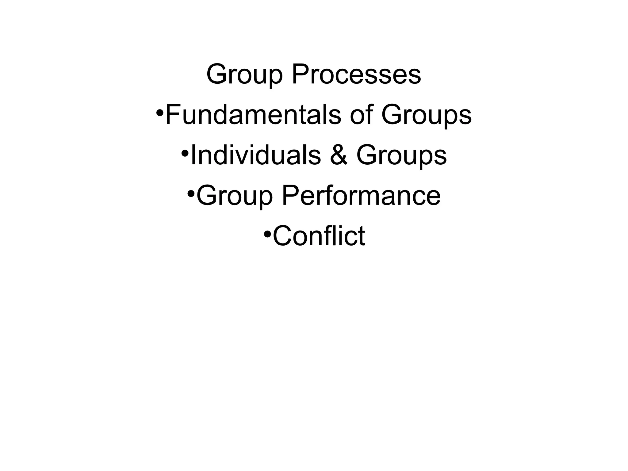 Group processes lecture social psychology | PPT