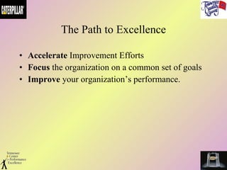 Journey to Excellence: An Inside Look at the Baldrige National Quality ...