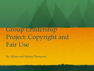 Group Leadership Project | PPT