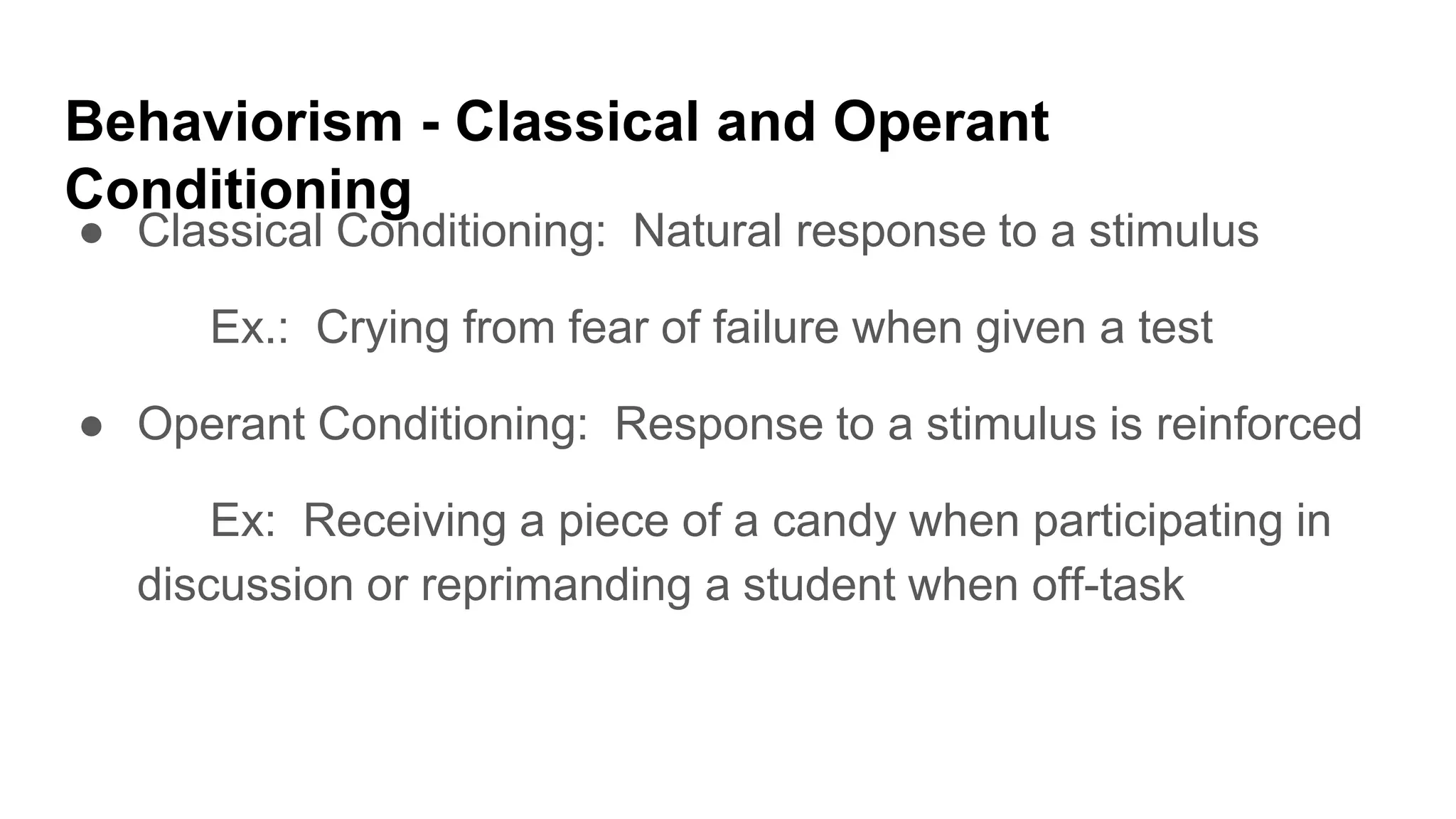 The Evolution of Constructivism, Cognitivism, and Behaviorism | PPTX