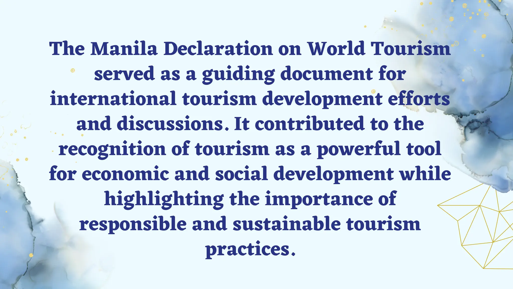 Manila Declaration 1980 | PPT Manila Declaration 1980 | PPT