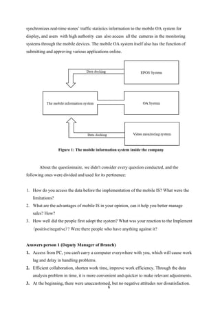 Implementation of Mobile Information Systems in Organizations ...