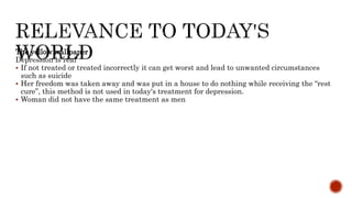 the story of an hour and the yellow wallpaper analysis | PPT