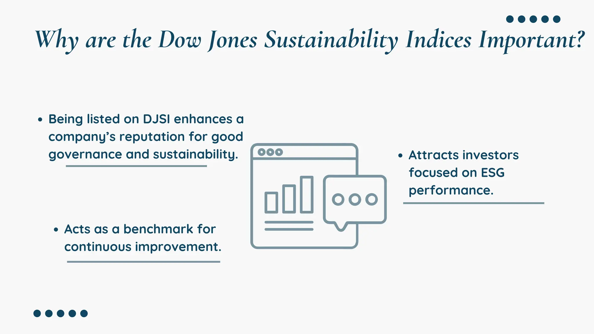 Corporate Governance Ratings- Dow Jones Sustainability Index and ...