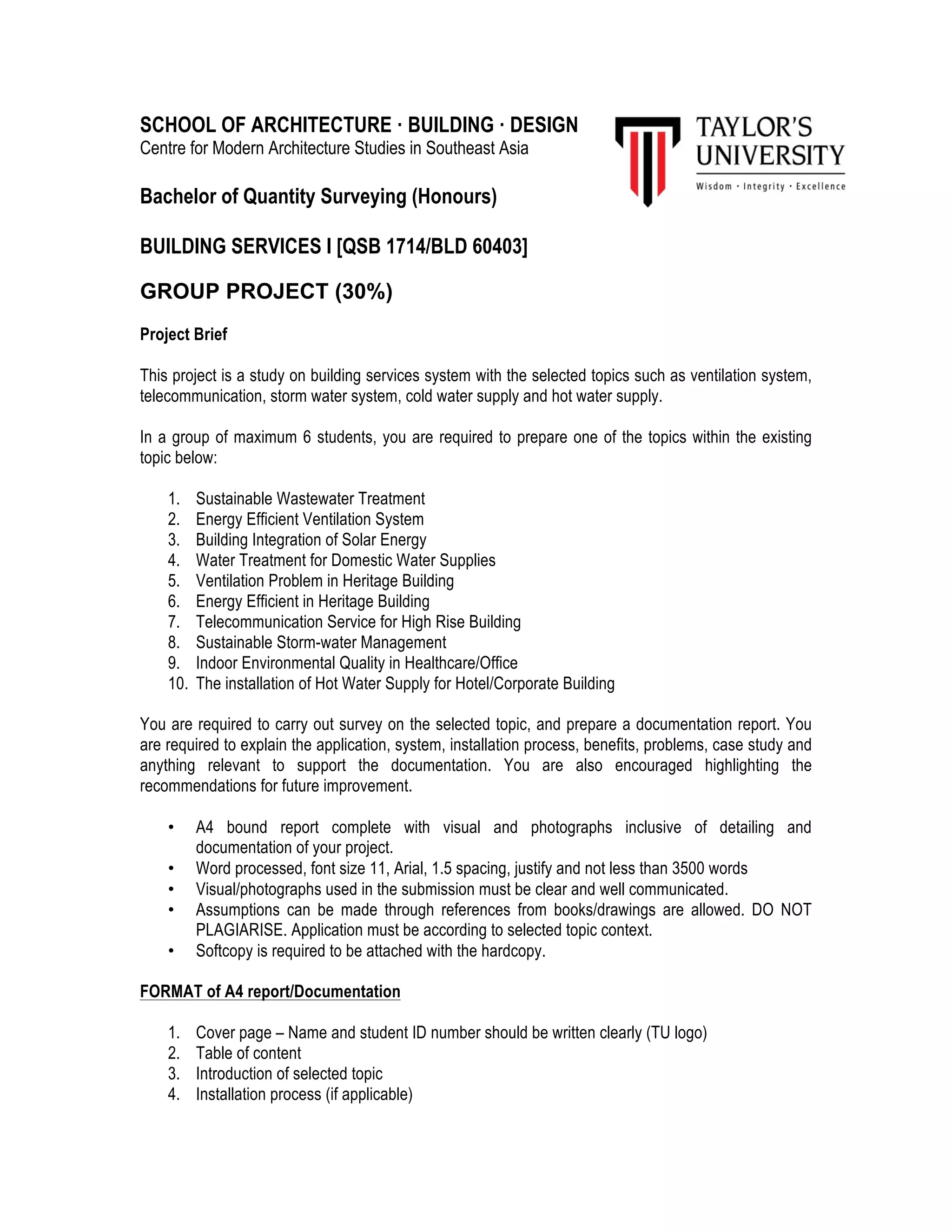 Group project bs1 | PDF