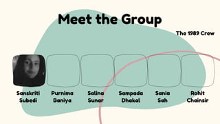Group Project Education Presentation in a Purple and Green Animated ...