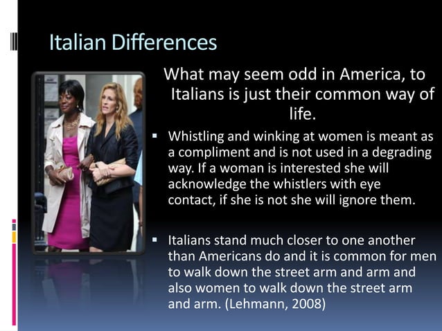 Culture and Nonverbal Communication in Italy | PPTX | Music | Entertainment