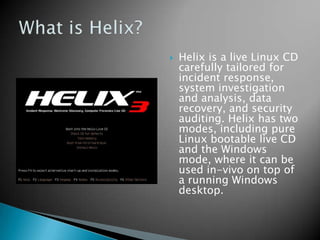 Group project linux helix | PPT