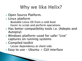 Group project linux helix | PPT