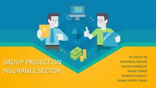 Group project on insurance sector ppt | PPT
