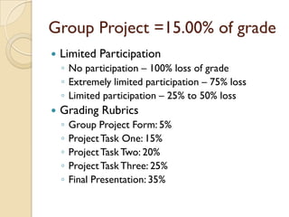 Group project overview_(1)_(1) | PPTX | Computer Software and ...