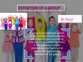 psychology of group | PPTX