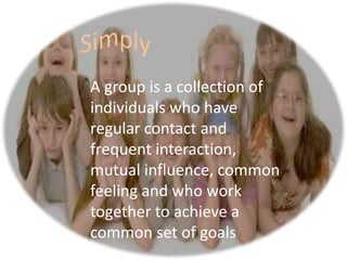 psychology of group | PPTX