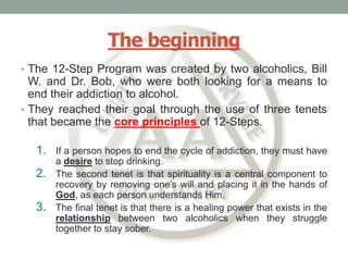 Group psychotherapy versus twelve steps program , similarities and ...