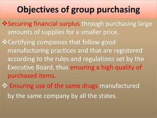 Group purchase in hospitals | PPTX