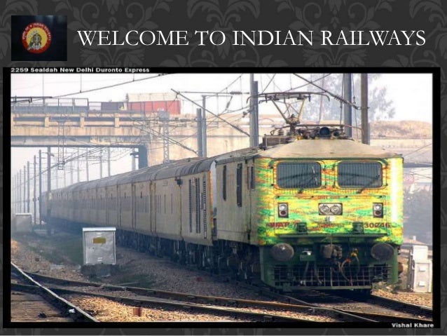 Presentation On Indian Railway